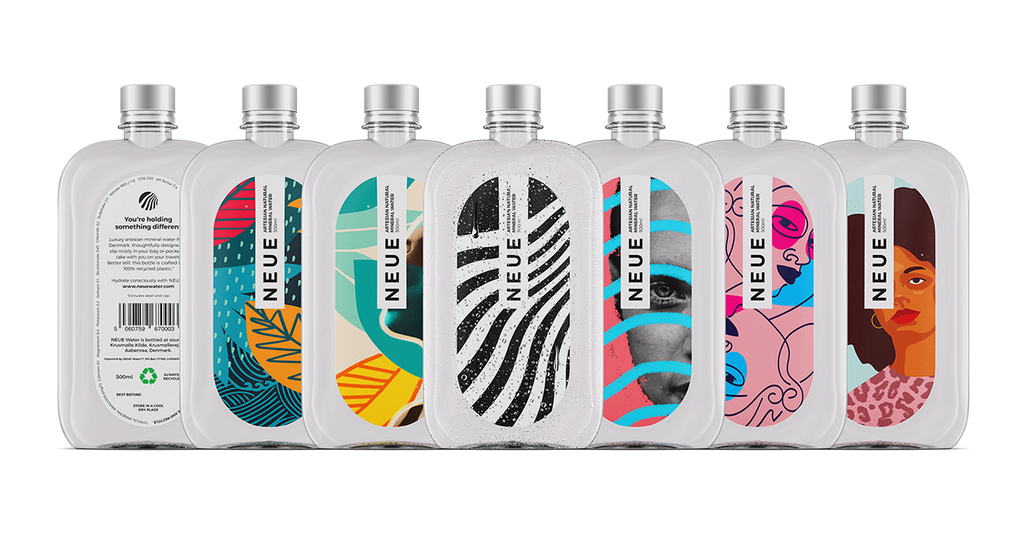 Luxury Artesian Mineral Water from Denmark, NEUE Water